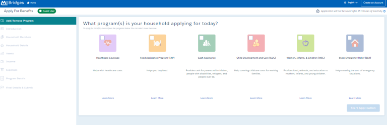 MIbridge Login @ newmibridges.michigan.gov