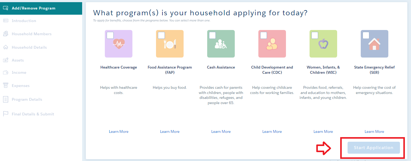 MI Bridges Application Online - MI Bridges